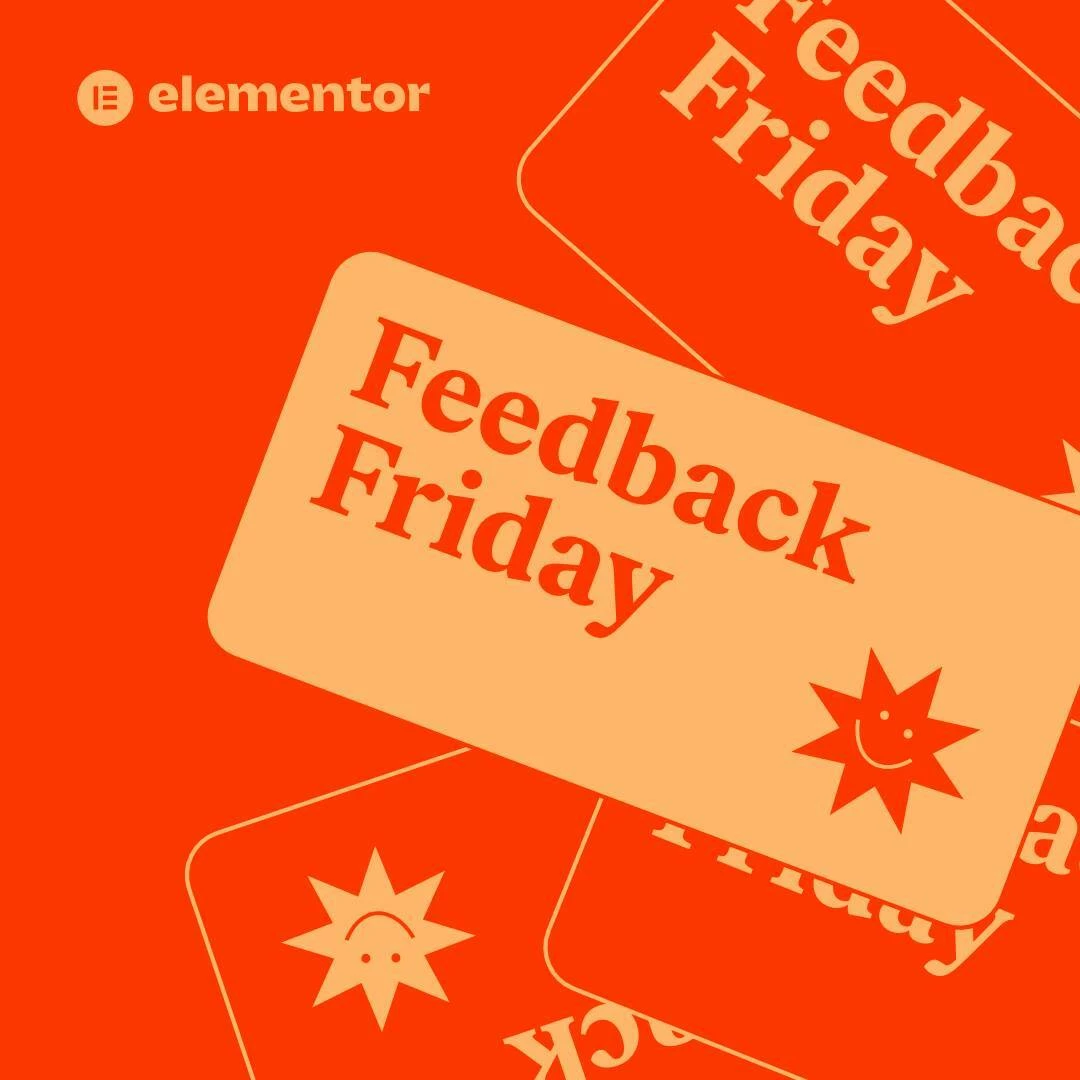 Feedback friday | Community